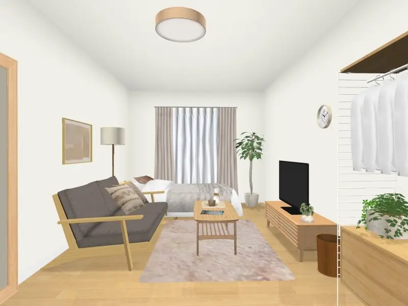 一人暮らしの8畳1K・ワンルームレイアウトのコツをご紹介します ｜家具・インテリア Re:CENO（リセノ）