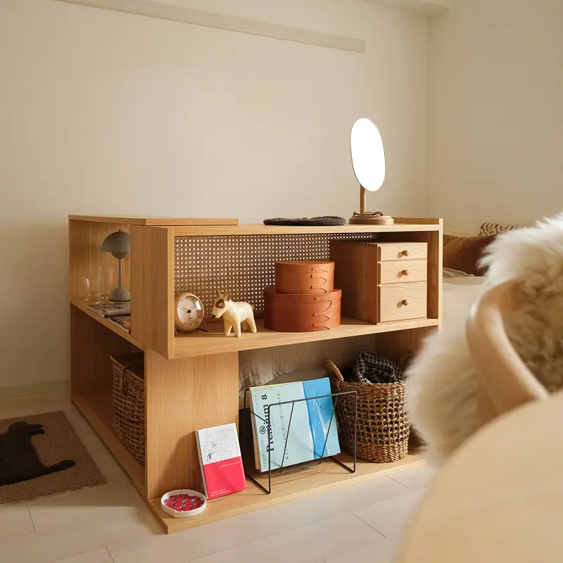 わたしの愛用品-スライドシェルフを出迎えて、9畳のワンルームを1LDKに模様替え ｜家具・インテリア Re:CENO（リセノ）