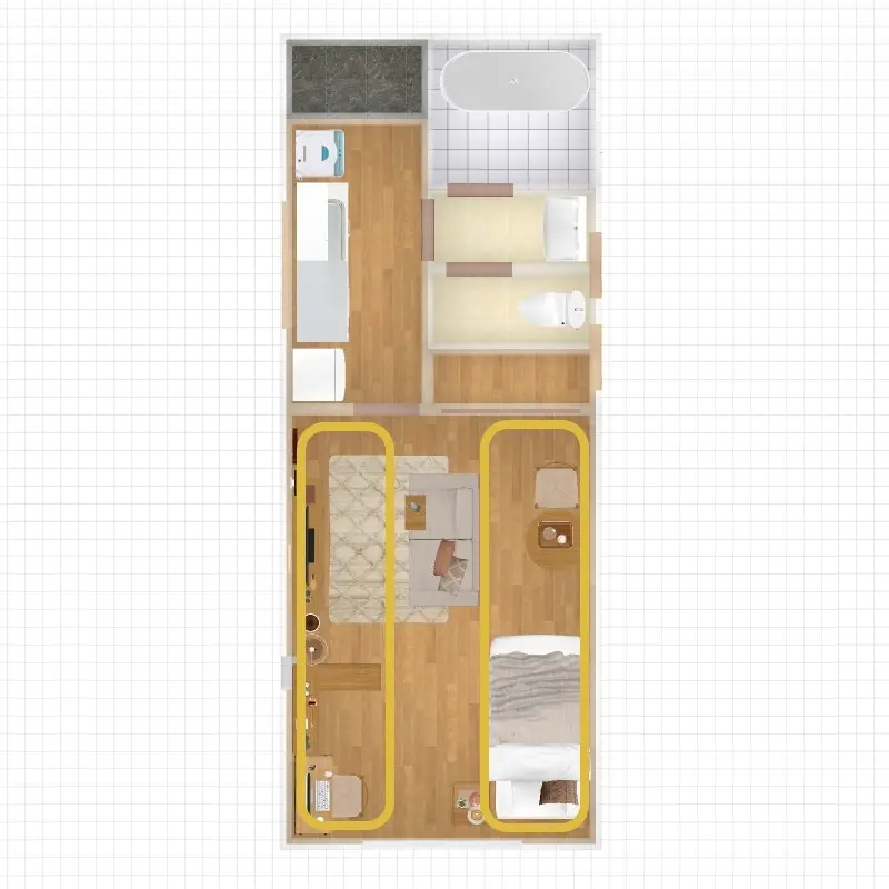 一人暮らしの10畳1K・ワンルーム レイアウトのコツをご紹介します ｜家具・インテリア Re:CENO（リセノ）